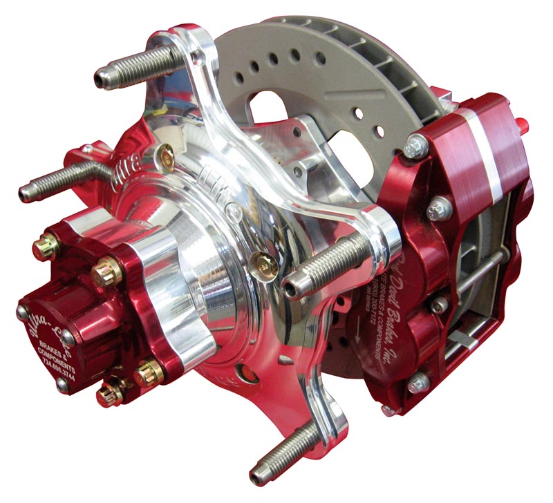 Red Devil Brakes 510-1330 Late-Model Brake Kit-Right Front-Billet-Steel ...