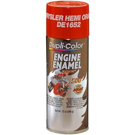 Dupli-Color DE1652 Chrys Hemi Orange Engine Spray Paint | Autoplicity