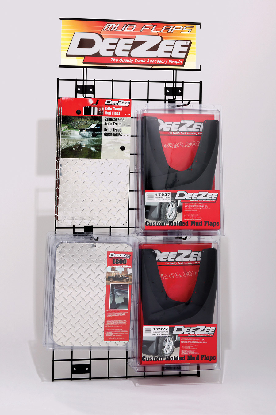 Dee Zee 944-8808 Display - Mud Flap Rack Grid | Autoplicity
