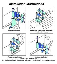 Taylor Made 42502 V-8 Vertical Wire Loom Kit 7-8mm Vertical | Autoplicity